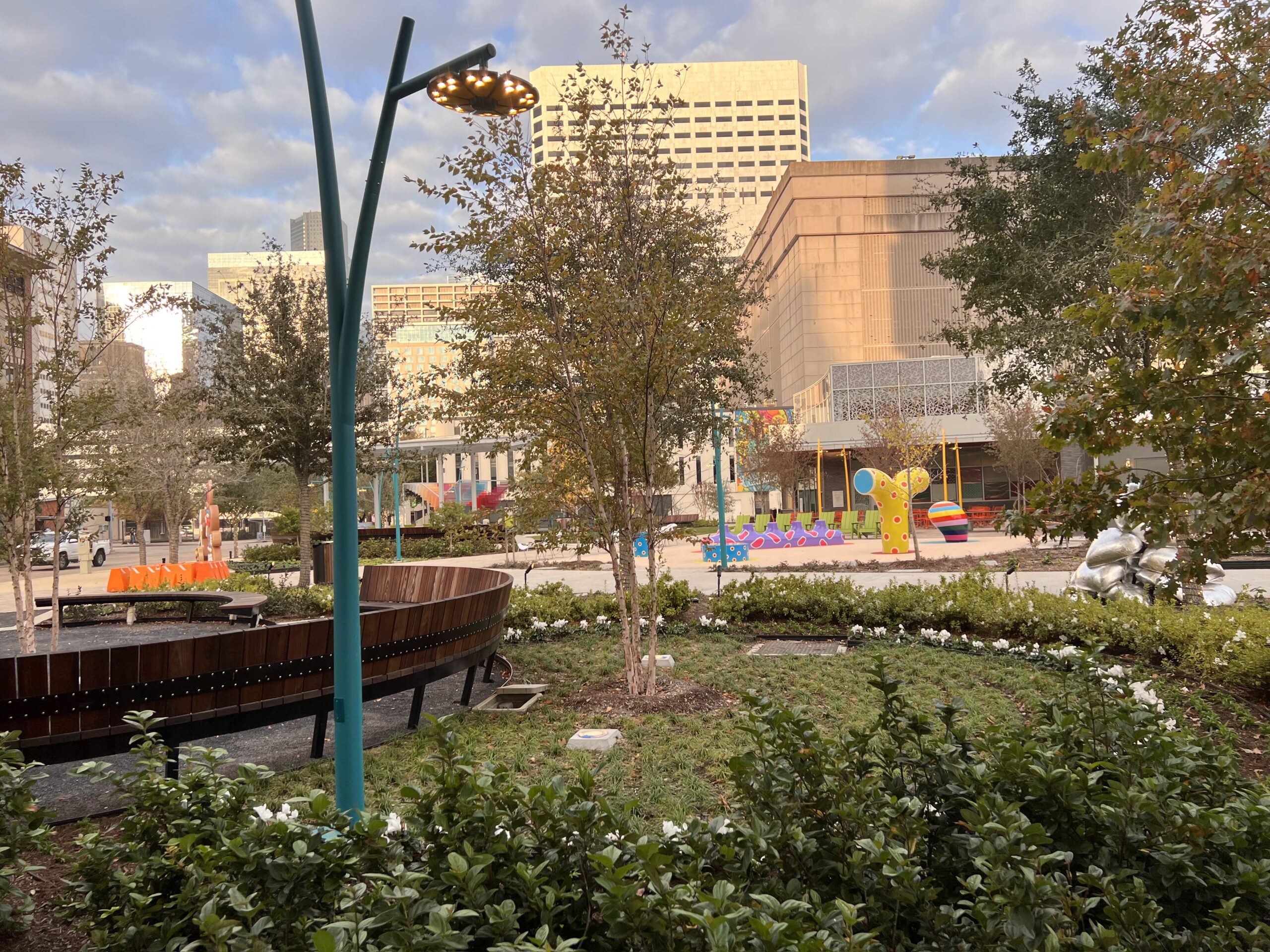 Downtown Houston's Newest Park Increases Green Space Access | houstonorg